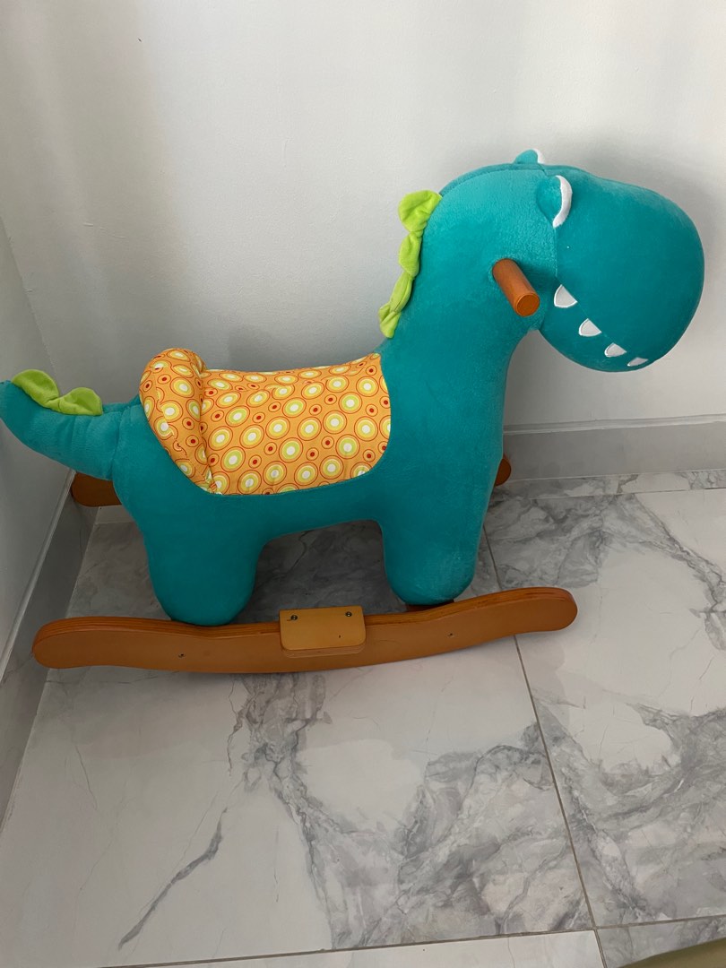 Rocking dinosaur, Babies & Kids, Infant Playtime on Carousell