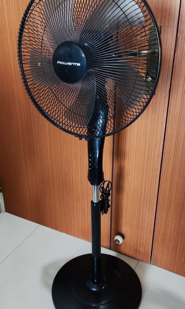 Rowenta 16" stand fan, Furniture & Home Living, Lighting & Fans, Fans ...