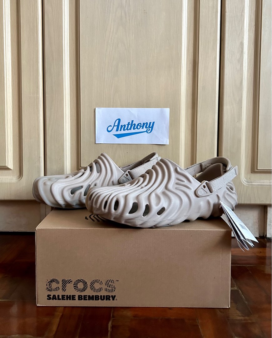 Salehe Bembury x Crocs Horchata US m13 (Fits 13.5 to 14) on Carousell