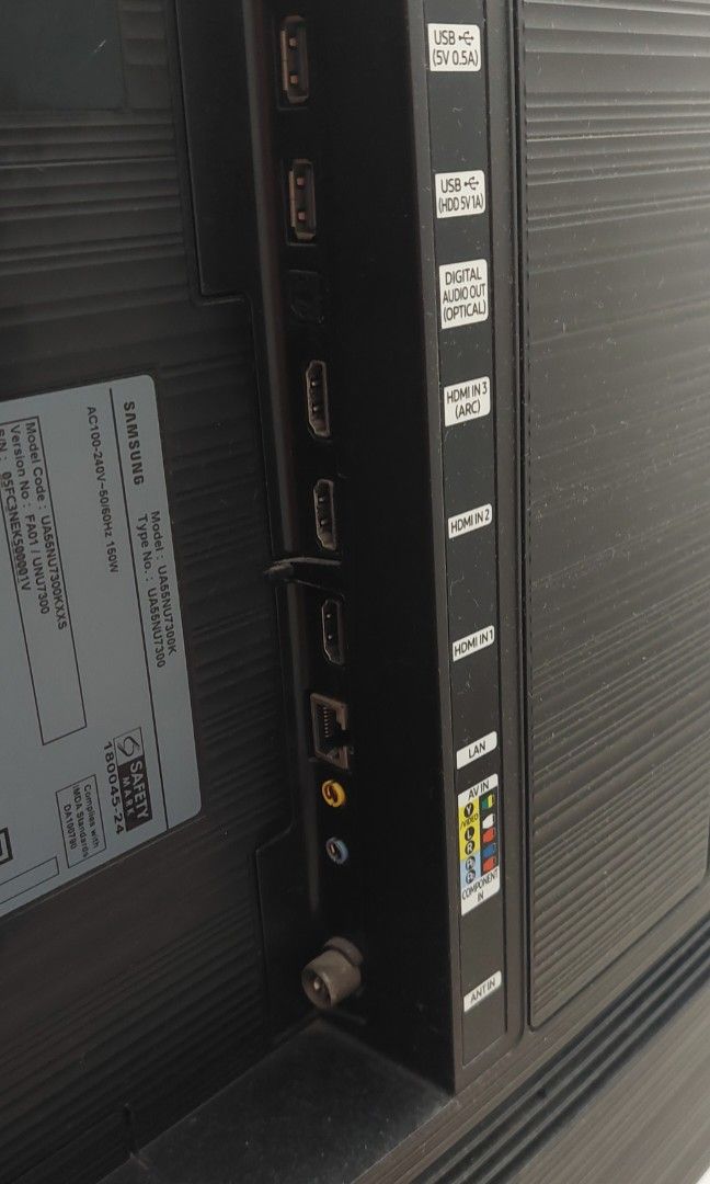 Samsung 55 inch UHD CURVED SMART TV, TV & Home Appliances, TV ...