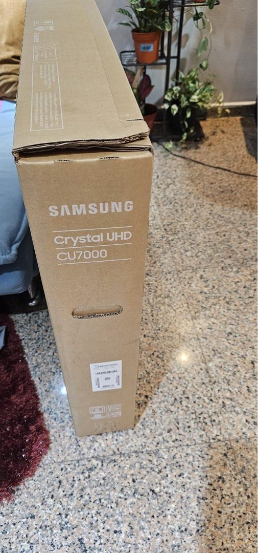Samsung Crystal CU7000, TV & Home Appliances, TV & Entertainment, TV on ...