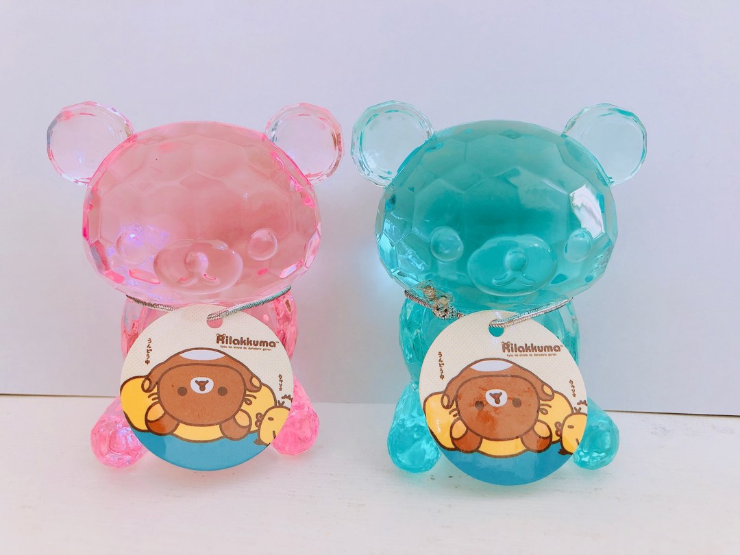 SAN-X Rilakkuma transparent Crystal series, Hobbies & Toys, Toys ...
