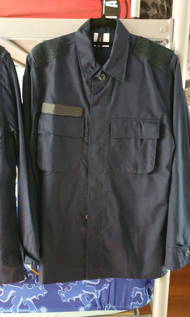 SCDF Ripstop Field Dress Jacket & Trousers, Men's Fashion, Tops & Sets ...