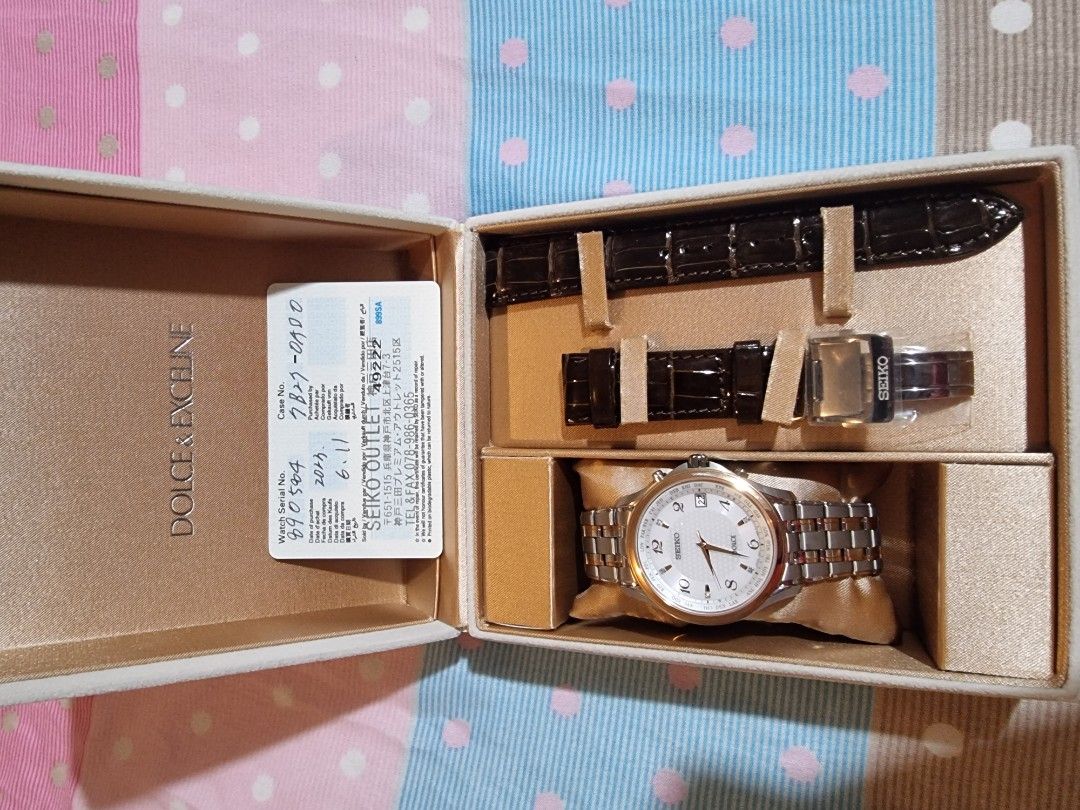SEIKO DOLCE x EXCELLINE SEIKO SADZ204 JAPAN SEIKO SADZ204 SEIKO DRESS ...