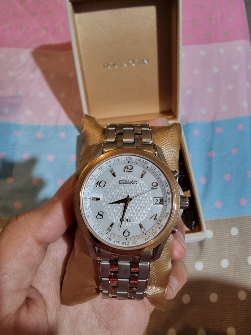 SEIKO DOLCE x EXCELLINE SEIKO SADZ204 JAPAN SEIKO SADZ204 SEIKO DRESS ...