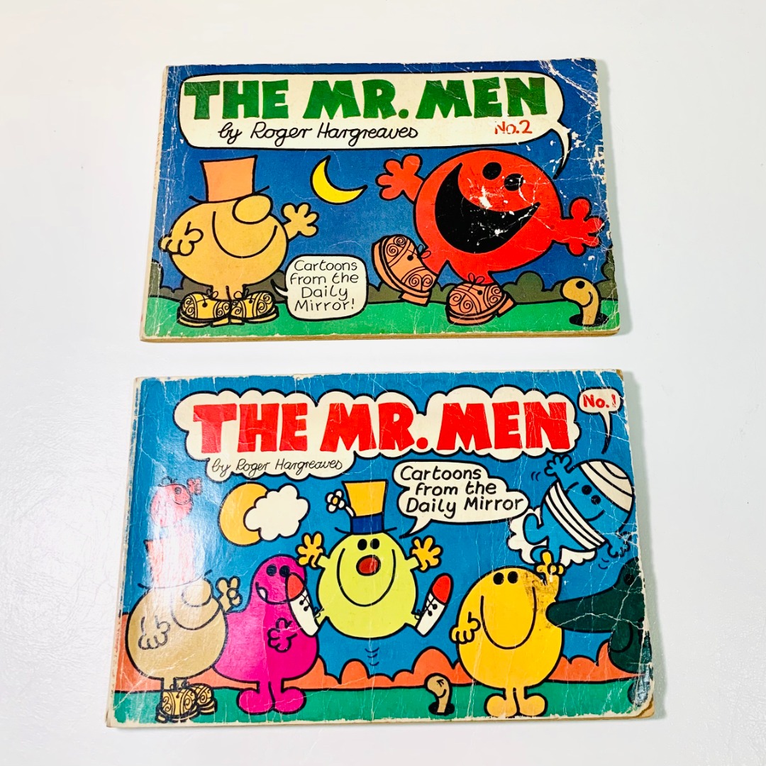 Set of 2 The Mr. Men Comics from 1978, Hobbies & Toys, Memorabilia ...