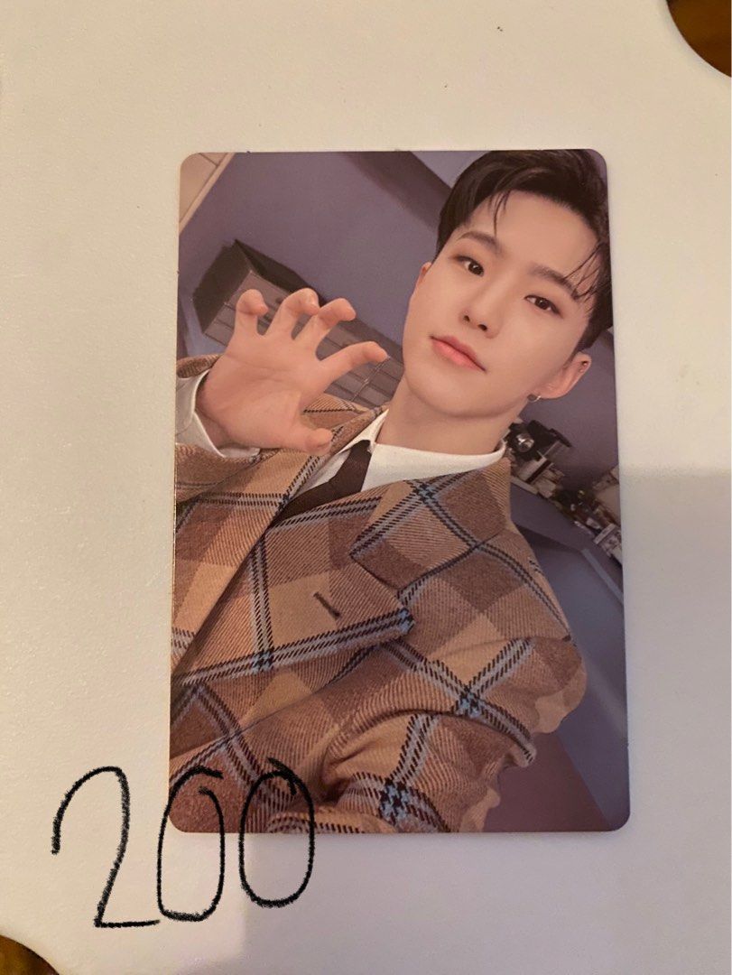 seventeen svt hoshi horanghae faded mono life pc fml photocard on Carousell