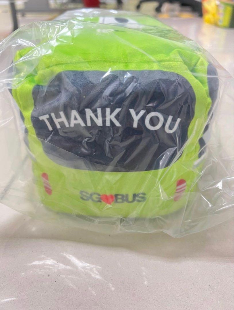 SG Bus Plushie/Neck Pillow, Hobbies & Toys, Toys & Games on Carousell