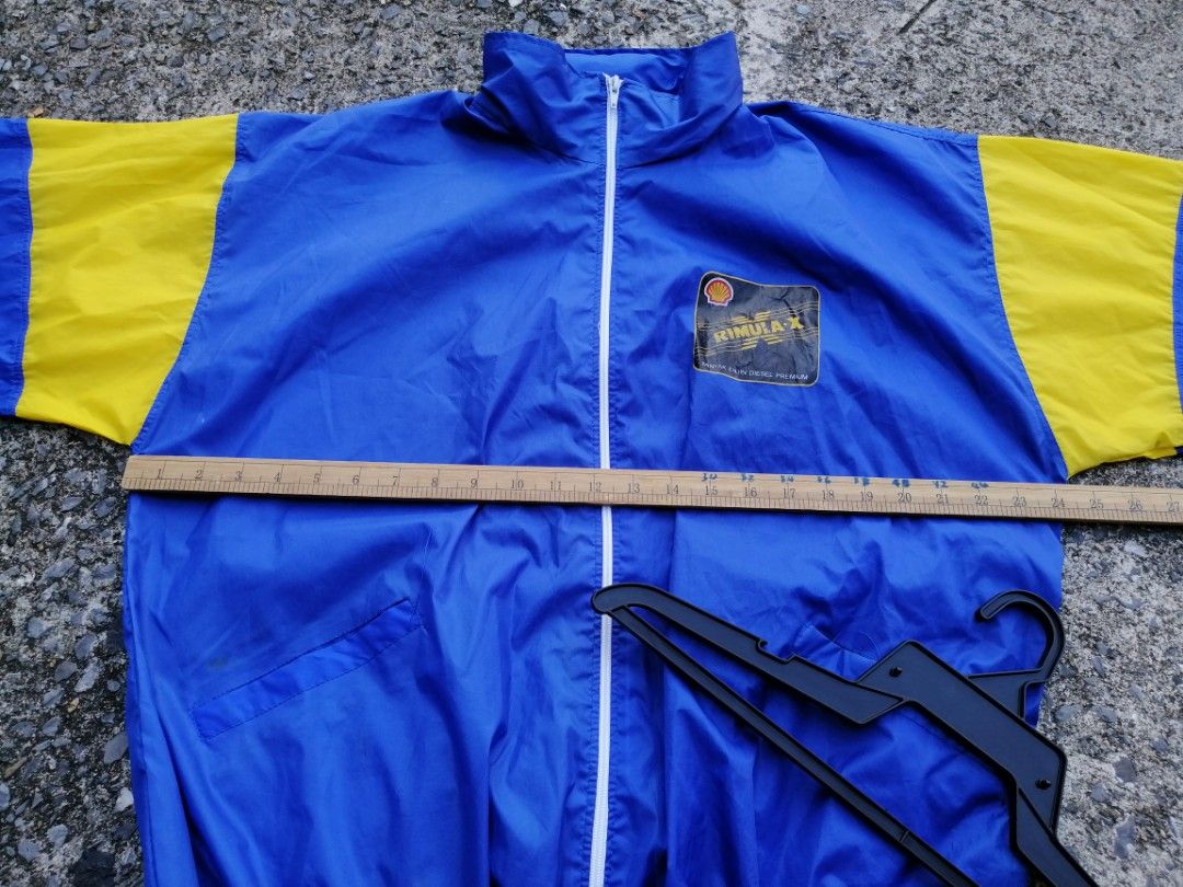 Shell Rimula X Windbreaker Jacket, Men's Fashion, Activewear on Carousell