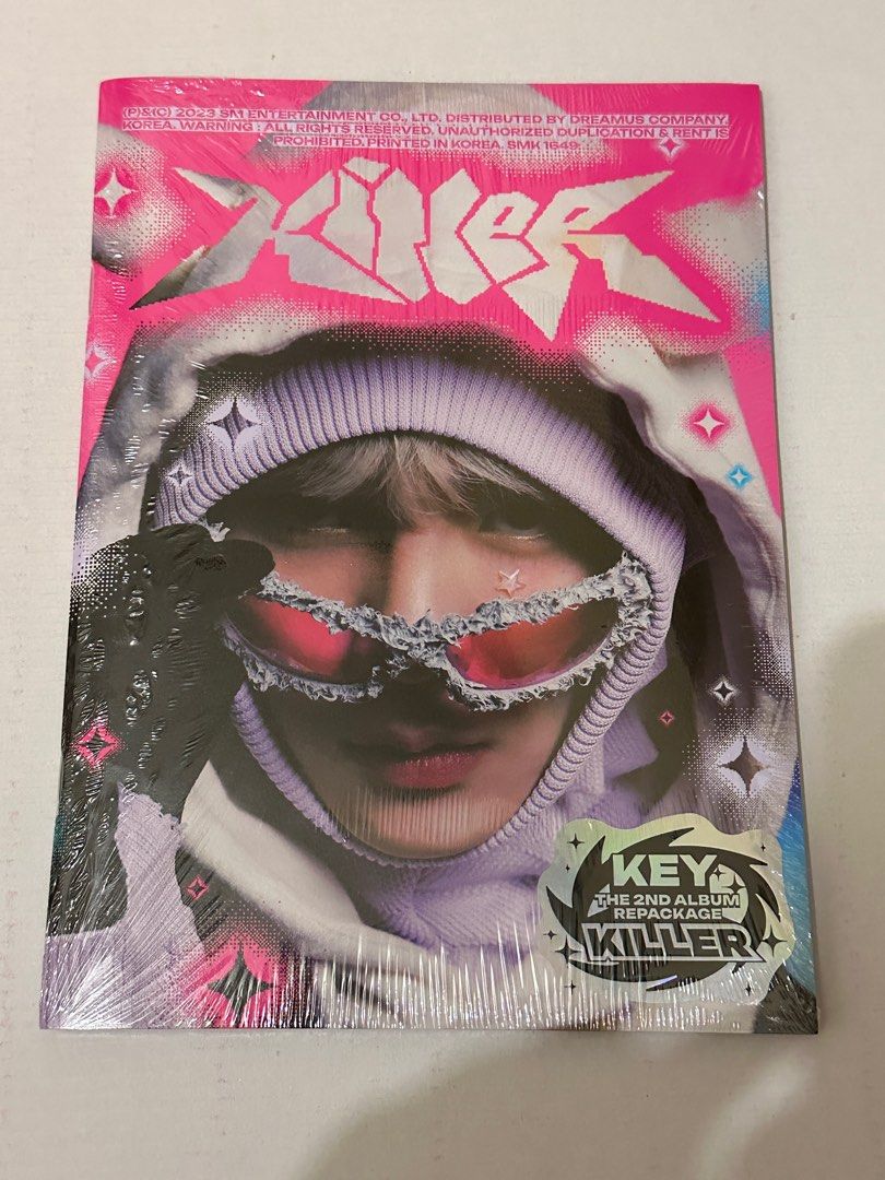 SHINee Key Killer 2nd Album Repackage photo book version, 興趣及遊戲, 音樂、樂器 ...