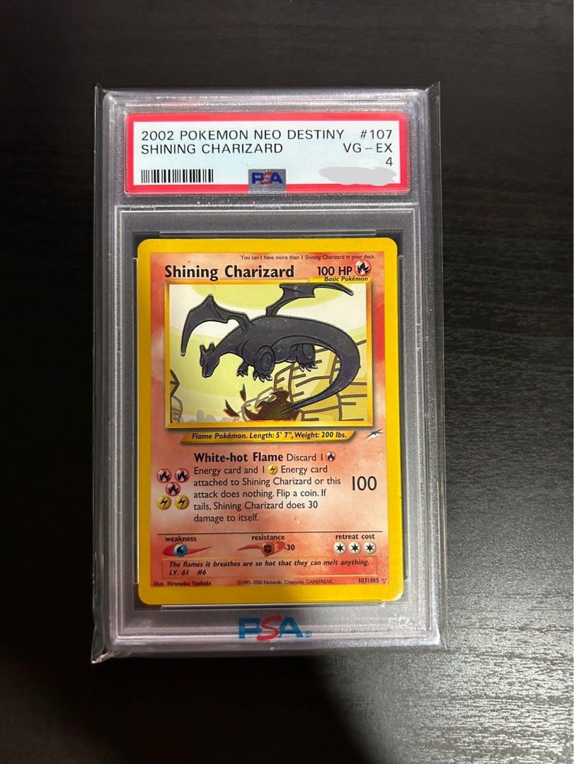 Shining Charizard Neo Destiny PSA 4, Hobbies & Toys, Toys & Games on ...