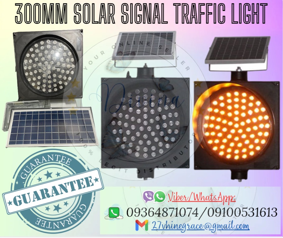 Signal Traffic Light Solar Blinker 300mm, Commercial & Industrial ...