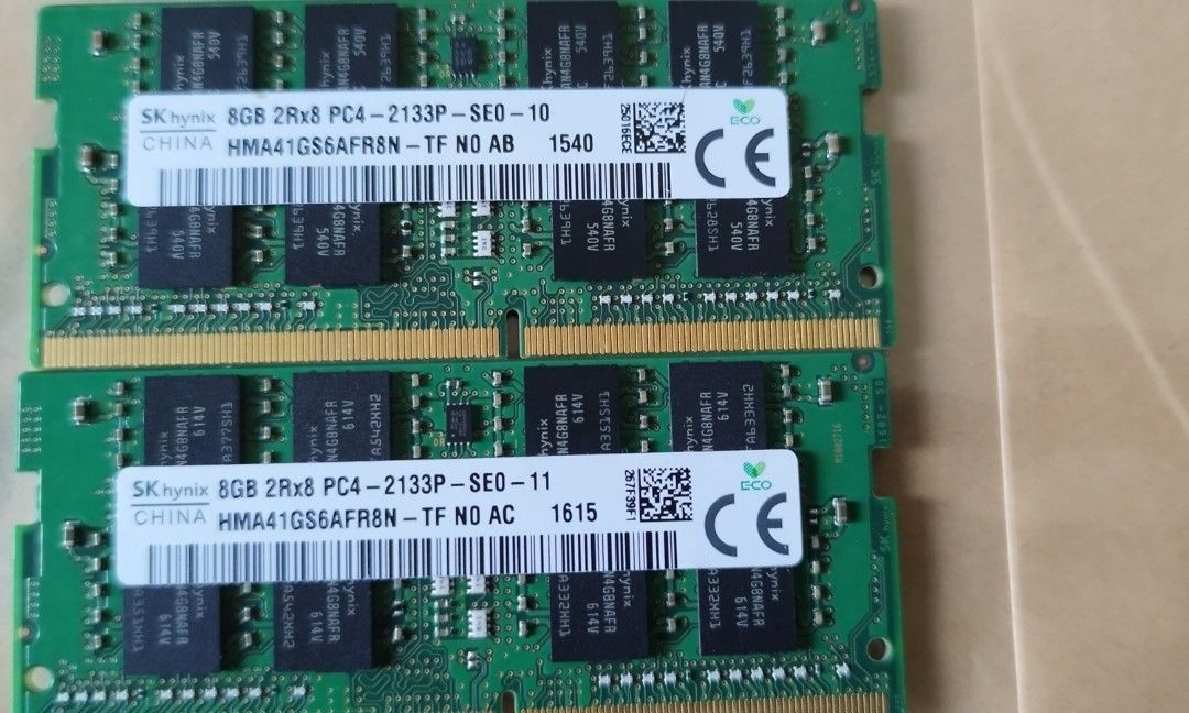 SKHynix 8GB DDR4 2133 So Dimm Ram, Computers & Tech, Parts ...