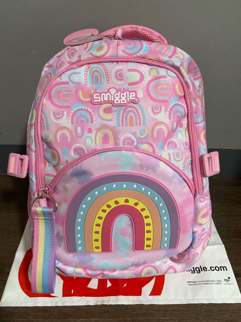 Smiggle classic backpack/bag, Babies & Kids, Babies & Kids Fashion on ...
