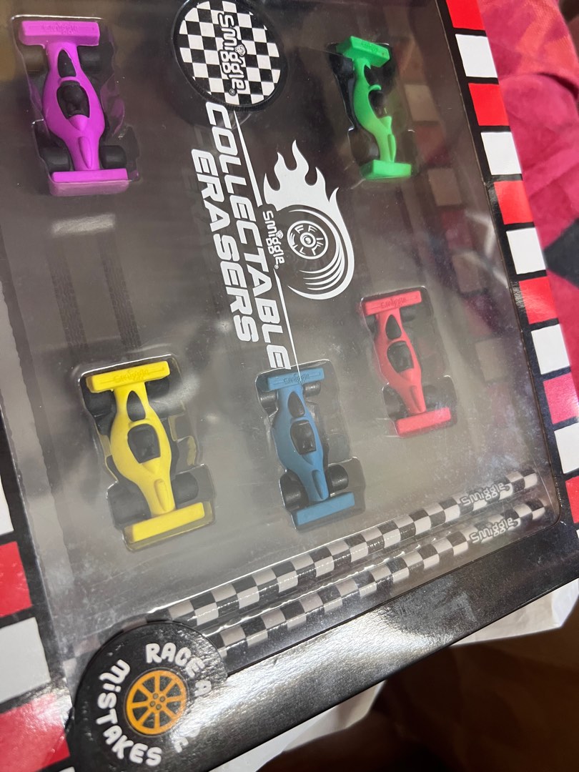 Smiggle Erasers Set - Cars, Hobbies & Toys, Stationery & Craft ...