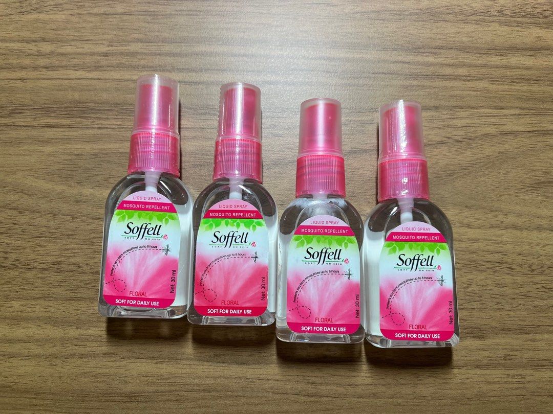 Soffell Liquid Spray Mosquito Repellent (30ml), Health & Nutrition ...