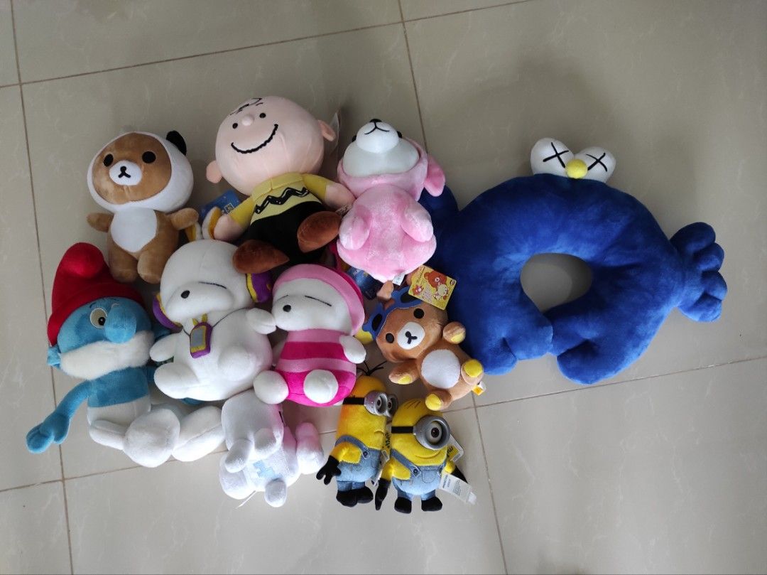 Soft Toys, Pokemon,Care Bears,Disney,Tokidoki,Line,Marvel,Hello Kitty ...