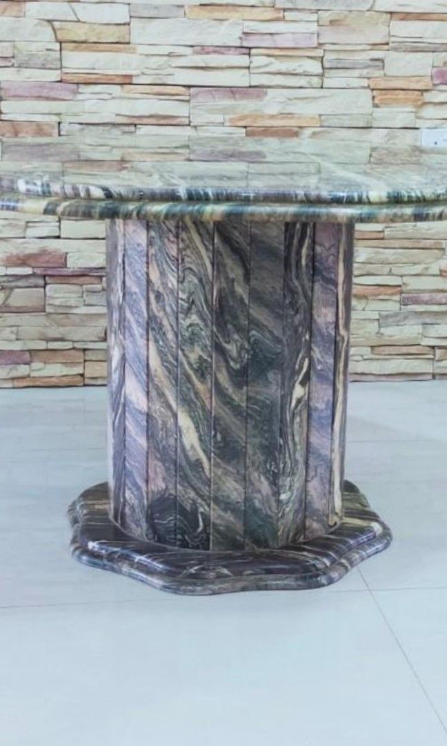 Solid marble table, Furniture & Home Living, Furniture, Tables & Sets ...