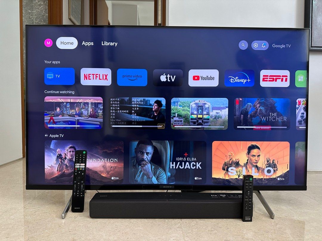 Sony Bravia 50 inch 4K Smart Google TV + Sony Soundbar, TV & Home ...