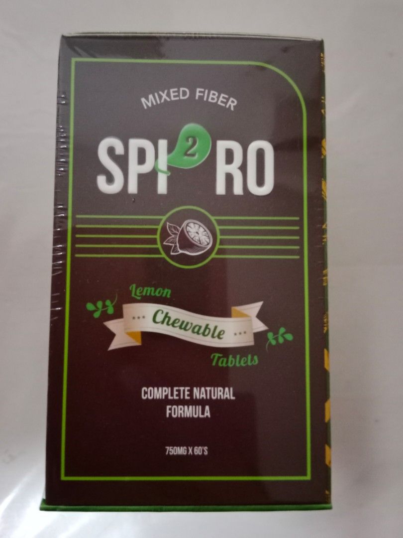 Spiro Chewable Tablets for Weight Loss, Health & Nutrition, Health ...