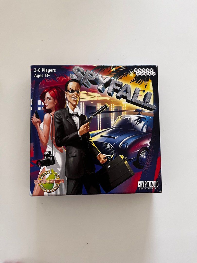 Spyfall : Boardgame, Hobbies & Toys, Toys & Games on Carousell