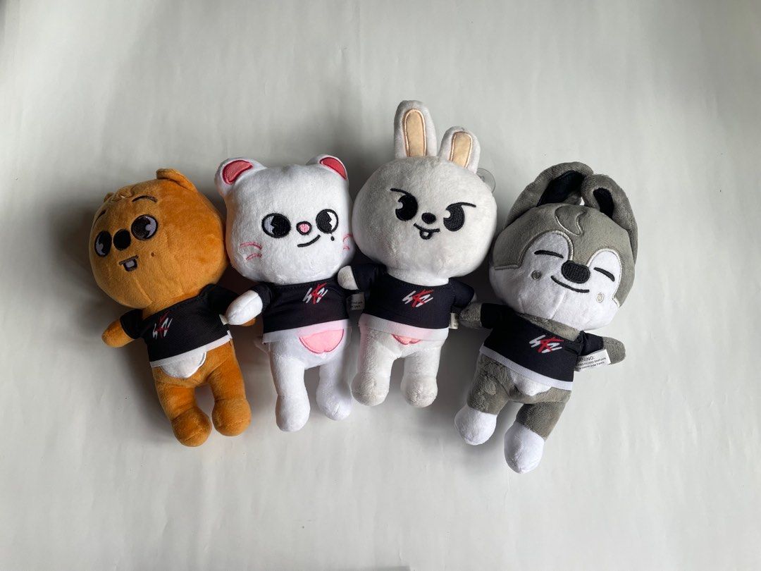 Stray Kids SKZOO Plush (Wolf Chan/Leebit/HAN QUOKKA/Jiniret) - Han ...