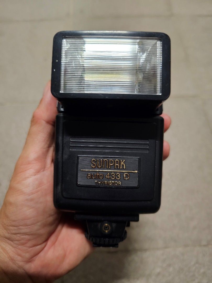 Sunpak auto30DX / 433D Flash (Canon / Nikon), Photography, Photography Accessories, Flashes on ...
