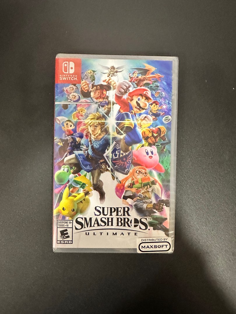 Super Smash Bros Ultimate Nintendo Switch game, Video Gaming, Video ...