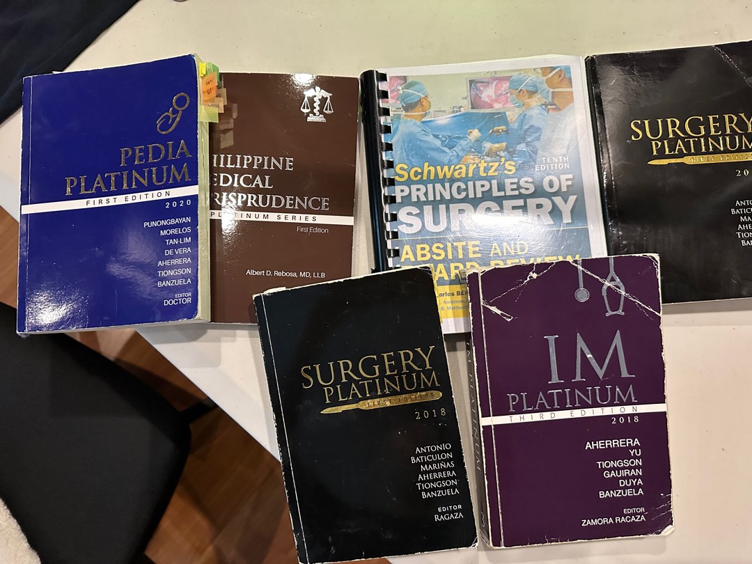 Surgery plat, IM plat, pedia plat, medleg plat, schwartz used reviews, Hobbies & Toys, Books ...