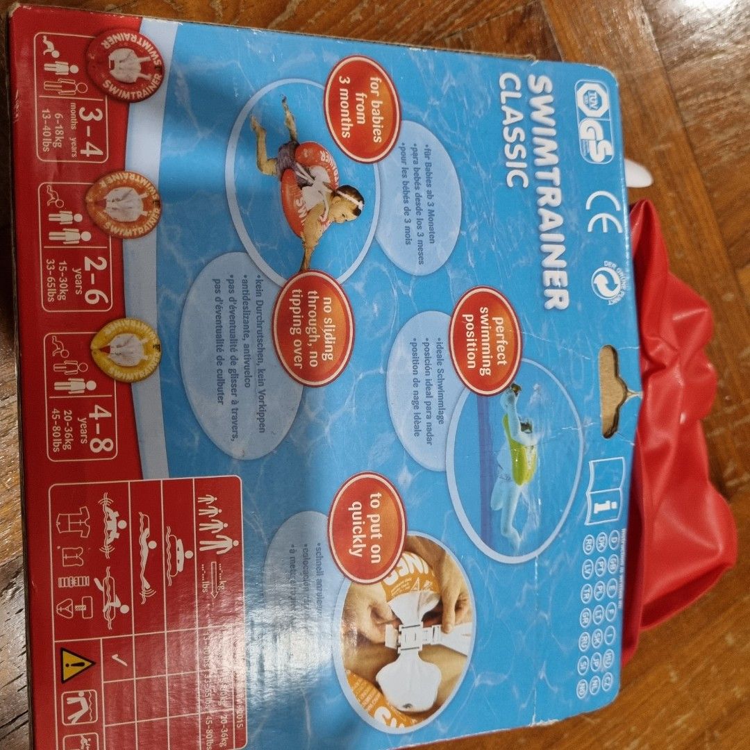 Swimtrainer float for 3 to 4 yo, Babies & Kids, Infant Playtime on ...