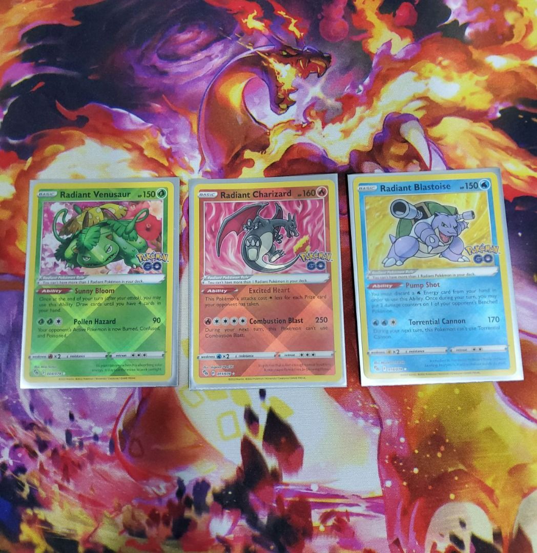 Sword & Shield: Pokemon Go - Radiant Charizard (011/078 - Radiant Rare ...