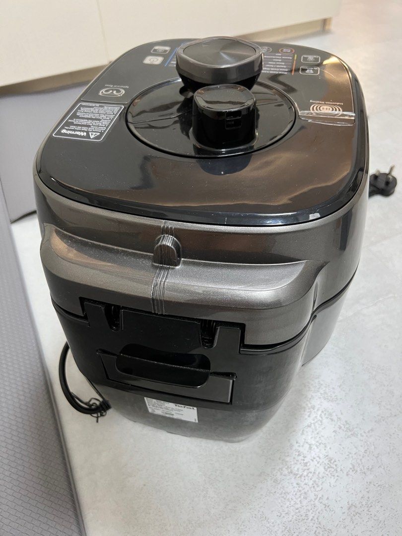 Tefal CY638 Home Chef Smart Pro Induction Electric Pressure Cooker 5L ...