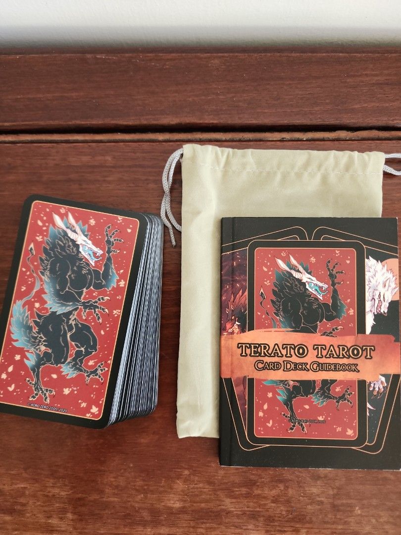 Terato Tarot card deck and guidebook, 興趣及遊戲, 玩具 & 遊戲類 - Carousell
