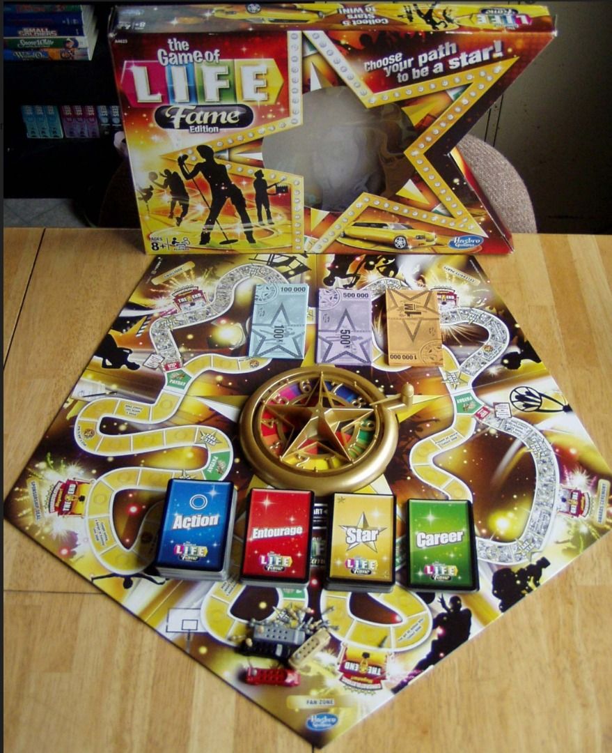 Life Board Game Fame Edition, Hobbies & Toys, Toys & Games on Carousell