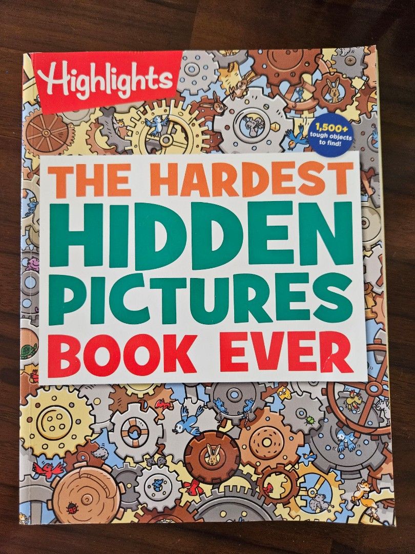The Hardest Hidden Pictures Book Ever, Hobbies & Toys, Books ...