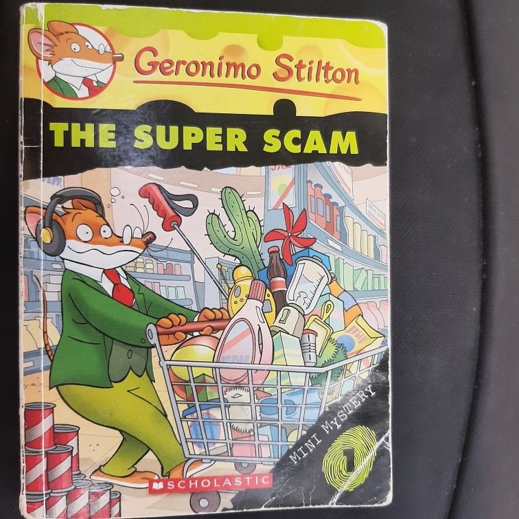 The Super Scam Geronimo Stilton, Hobbies & Toys, Books & Magazines ...