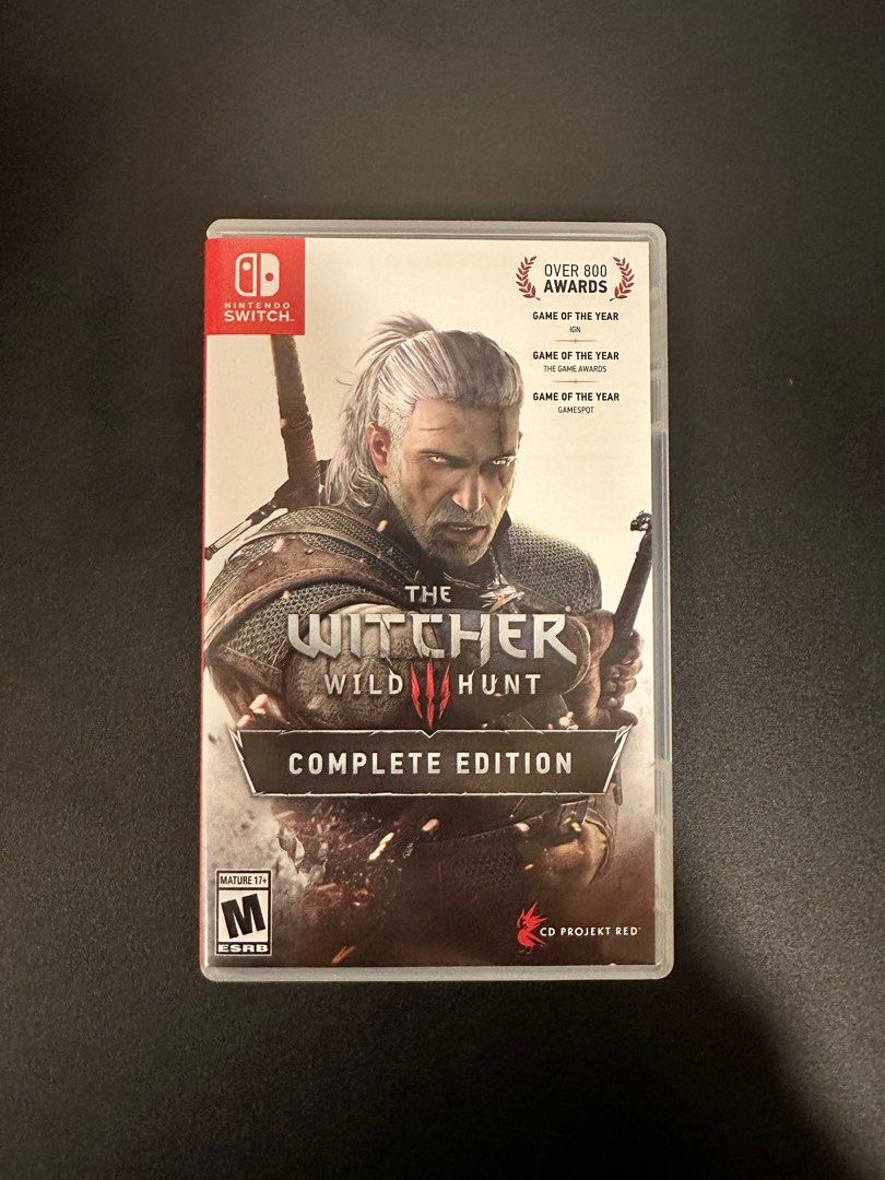 The Witcher Nintendo Switch game, Video Gaming, Video Games, Nintendo ...