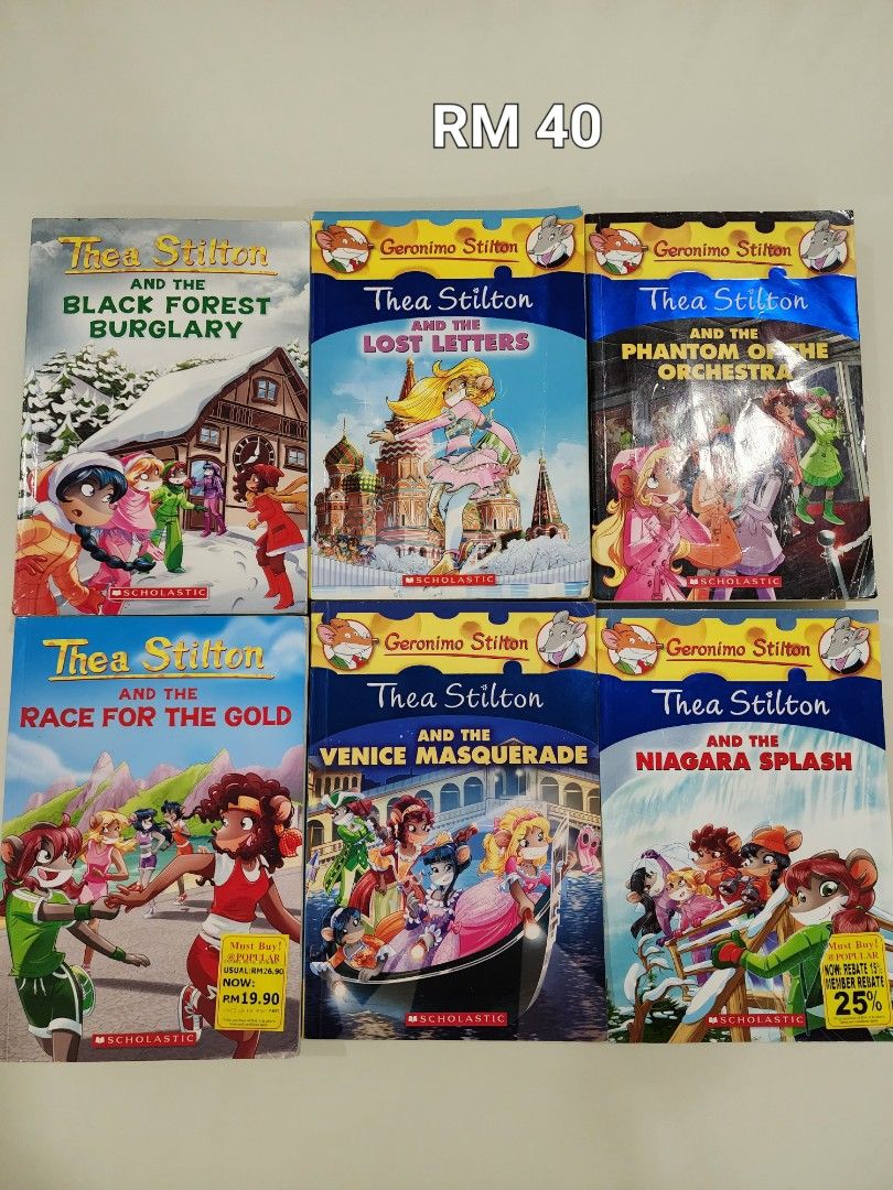 Thea Stilton series, Hobbies & Toys, Books & Magazines, Children's ...