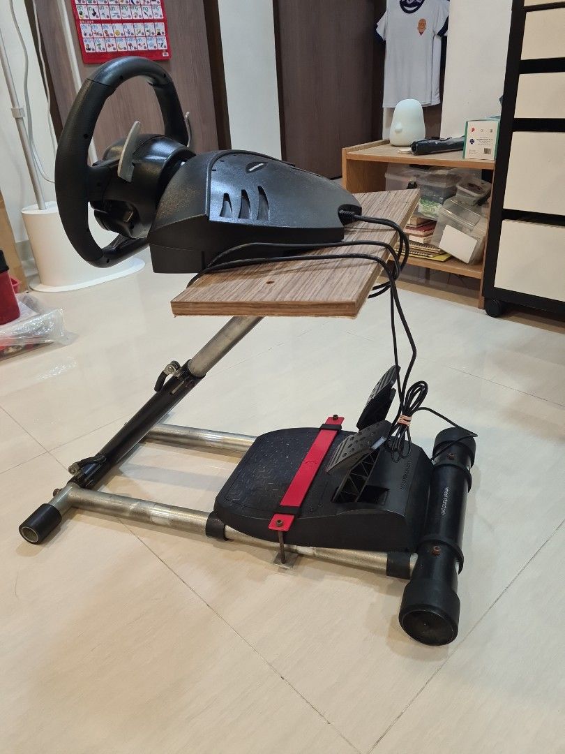 Thrustmaster T80 steering wheel with stand, Video Gaming, Video Games ...