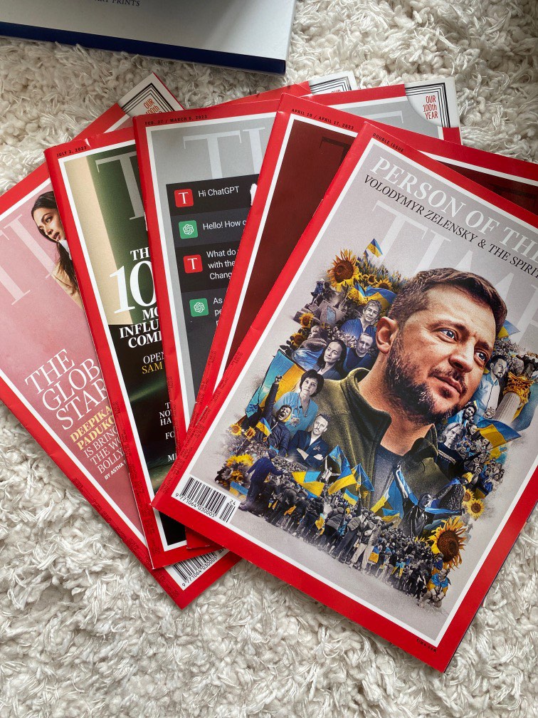 TIME magazines, Hobbies & Toys, Books & Magazines, Magazines on Carousell