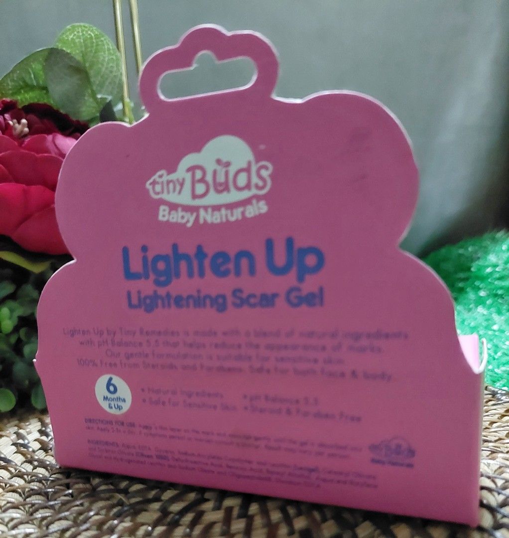 Tiny Buds Lighten Up, Lightening Scar Gel 20g on Carousell