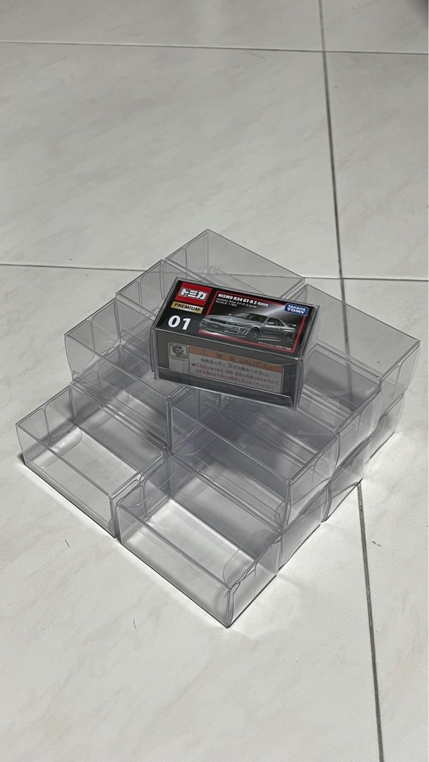 Tomica Premium Box Protectors (PVC Material) Not Mini GT, Not Hotwheels ...