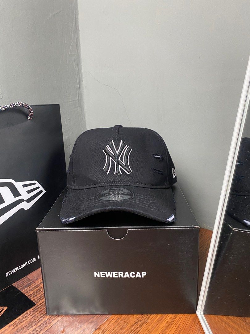 Topi Baseball MLB Caps New era logo NY 940AF cotton DAMAGE topi MLB ...