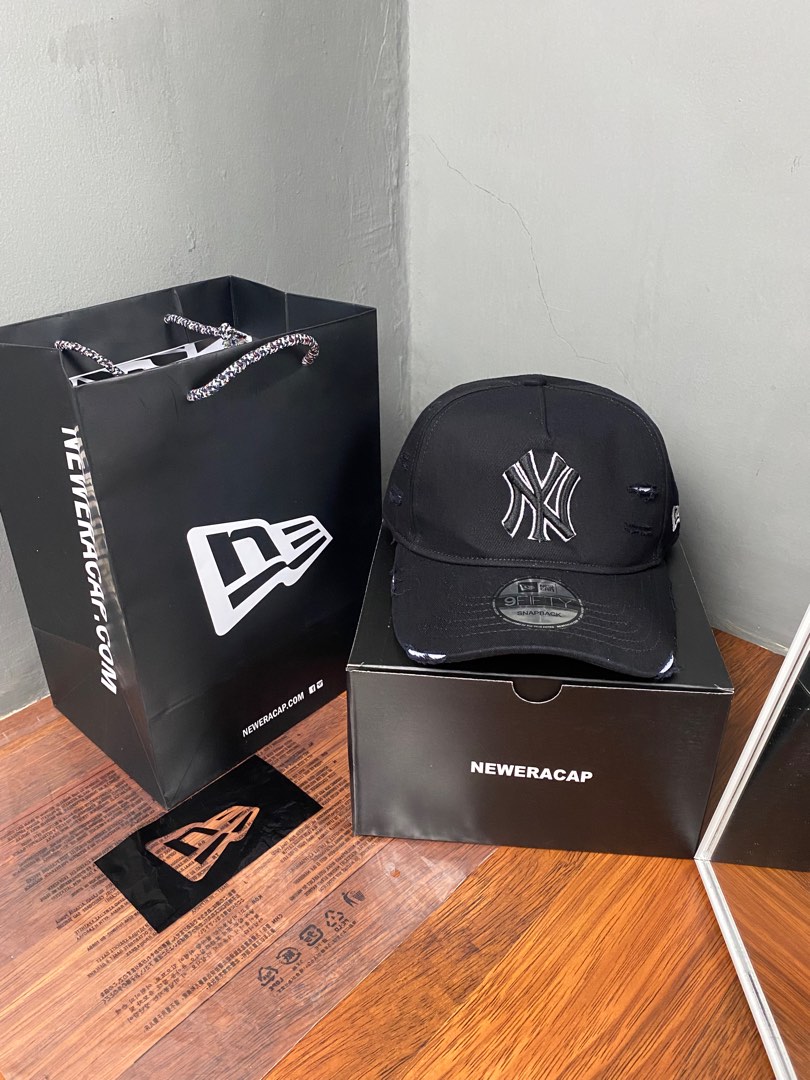 Topi Baseball MLB Caps New era logo NY 940AF cotton DAMAGE topi MLB ...