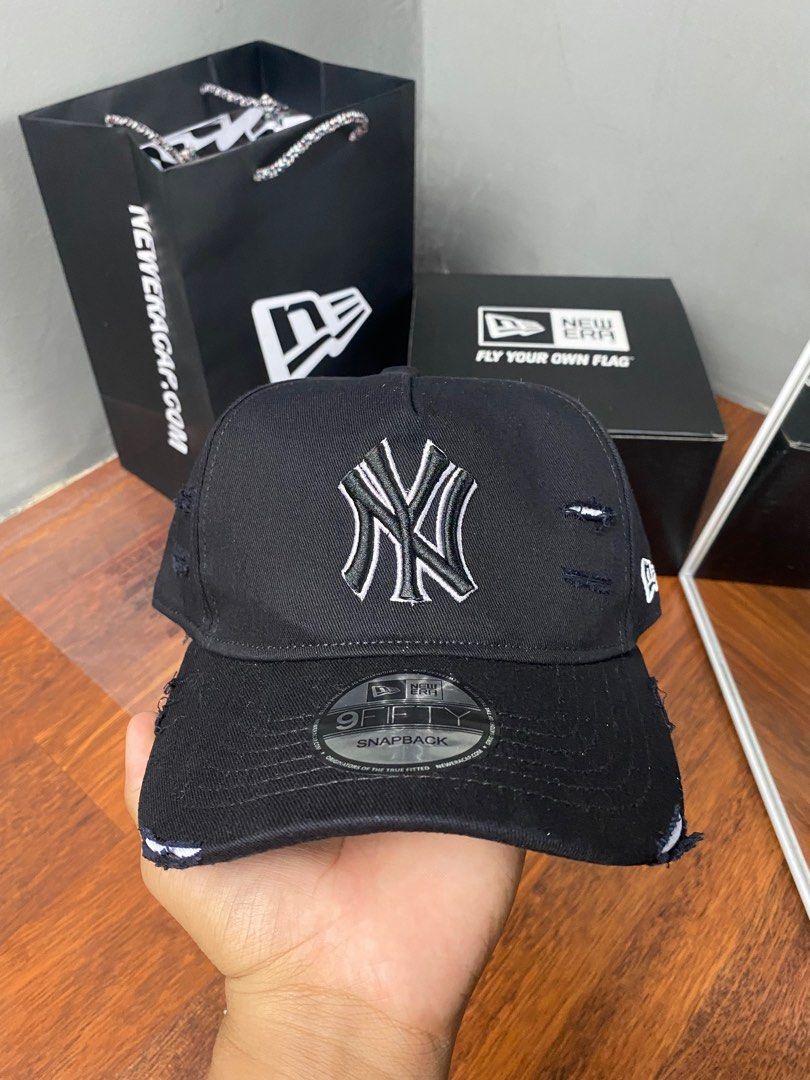 Topi Baseball MLB Caps New era logo NY 940AF cotton DAMAGE topi MLB ...