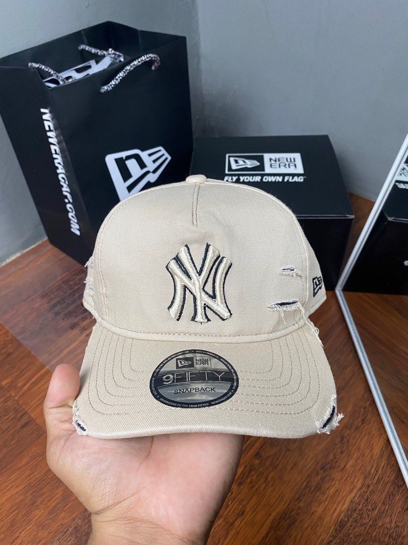 Topi Baseball MLB Caps New era Hat logo NY 940AF Cotton DAMAGE topi MLb ...
