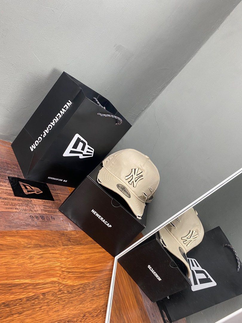 Topi Baseball MLB Caps New era Hat logo NY 940AF Cotton DAMAGE topi MLb ...