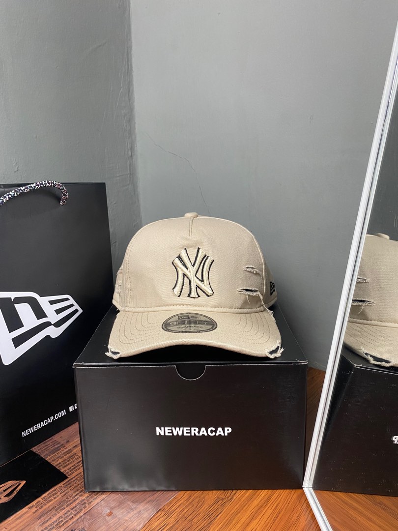 Topi Baseball MLB Caps New era Hat logo NY 940AF Cotton DAMAGE topi MLb ...