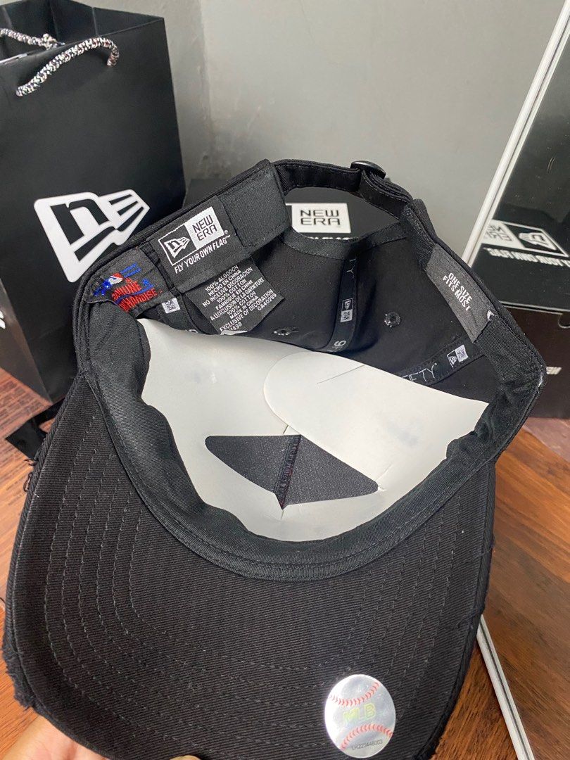 Topi Baseball MLB Caps New era Hat logo NY 940AF cotton damage topi MLB ...