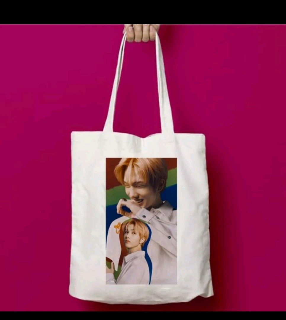 Tote bag nct dream tas nct dream tote bag wanita kpop, K-Wave di Carousell